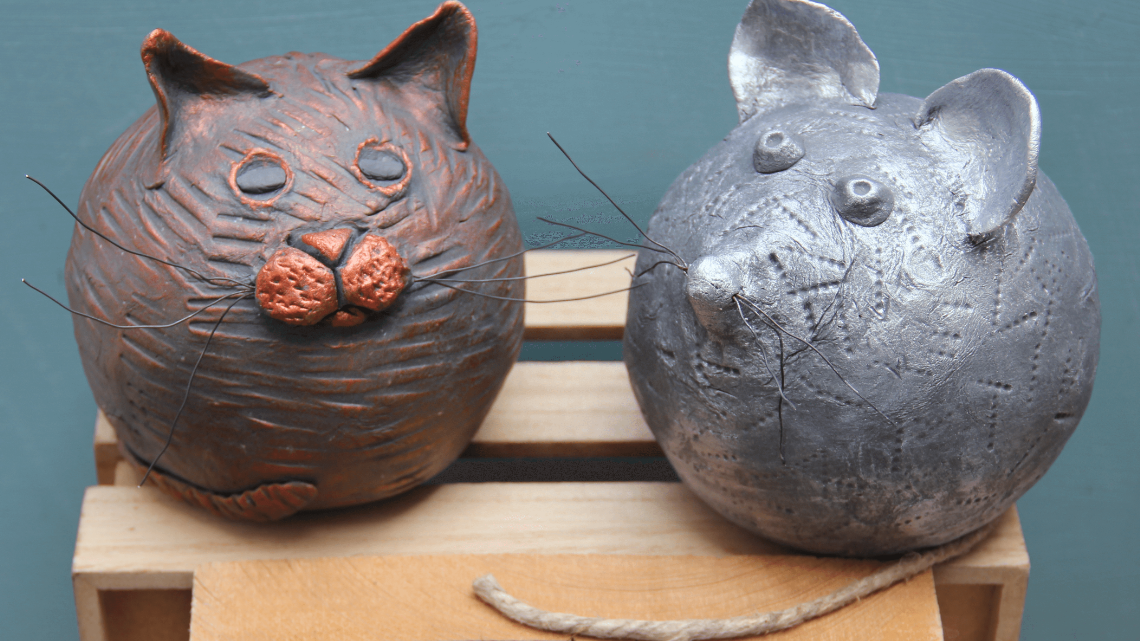 DIY Pakket - Bolle Beesten van Powertex - Naober Magazine