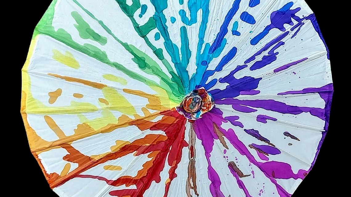Maak je eigen batik parasol - Naober Magazine